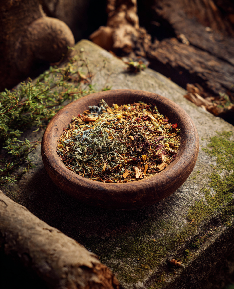 Shield + Flame | Protection & Boundary Sachet | Bloodroot • Rosemary ...