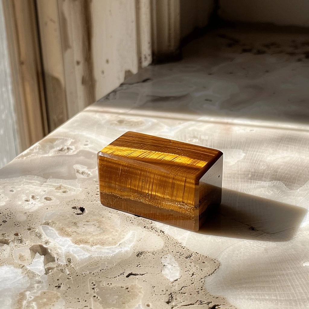 Tiger's Eye Cube – Heritage Apothecary